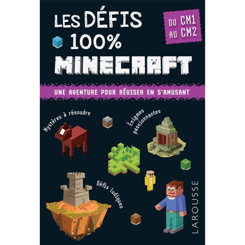 Les défis 100% Minecraft CM1-CM2 - François Lecellier, Malory Potel ...