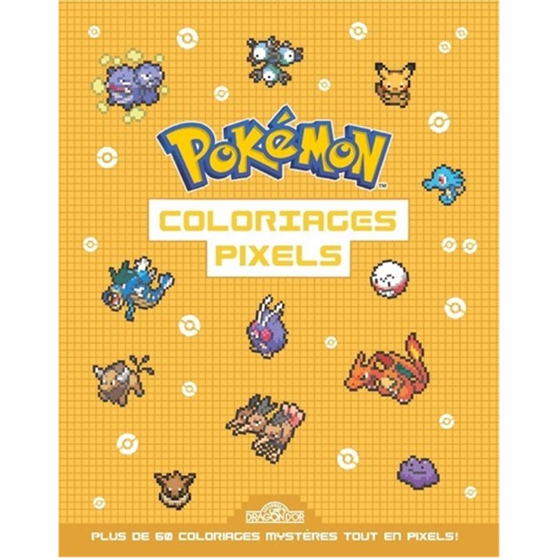 Pokémon - Coloriages pixels - The Pokémon Company | Isleden