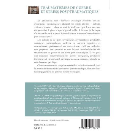 Traumatismes de guerre et stress pos-traumatiques - Corentin Cartier ...