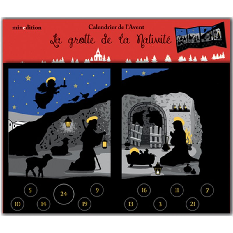 Calendrier de l'Avent religieux - La grotte de la Nativité ...