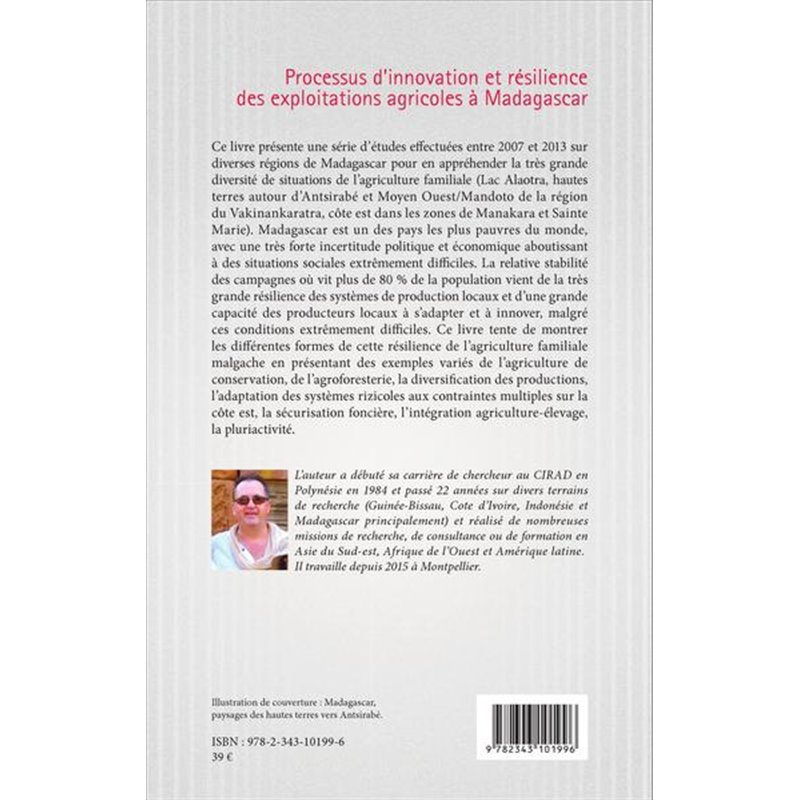 Processus d'innovation et résilience des exploitations agricoles à ...