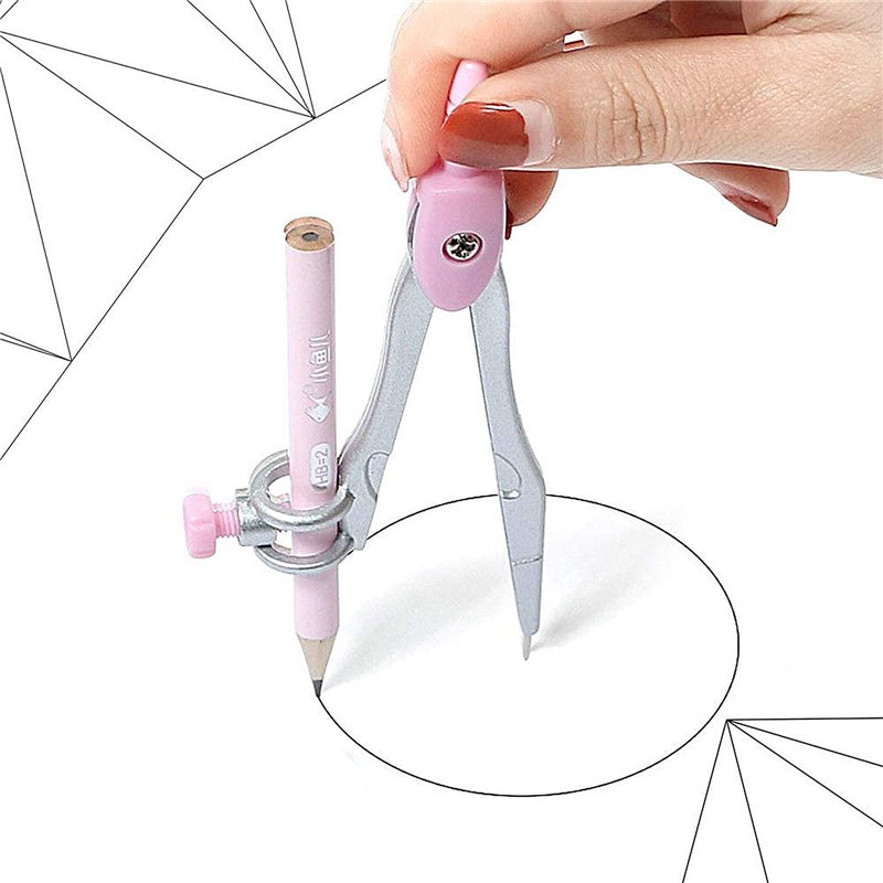 Srup 8 Pièces Géométrie Compas Maths, dessin de la Géométrie | Isleden