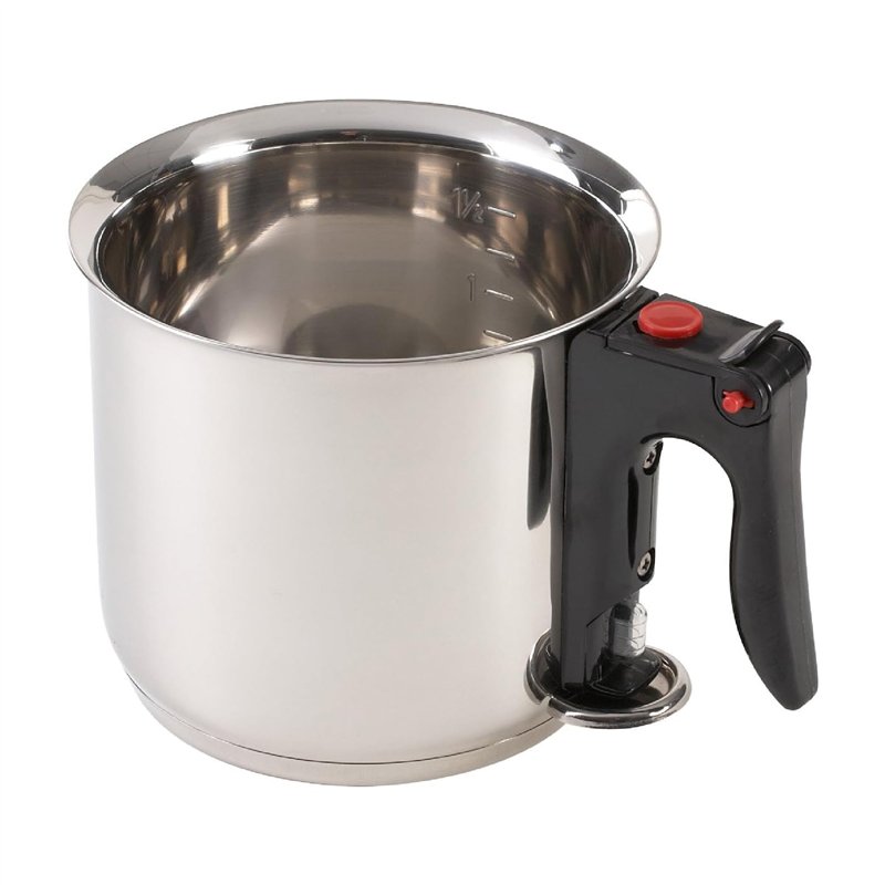 BAUMALU - Saucière Bain-Marie - Acier Inoxydable 18/10 Haut | Isleden