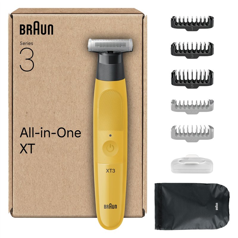 BRAUN Series 3 XT3, Rasoir Électrique Tout-En-Un, + 7 Outils | Isleden