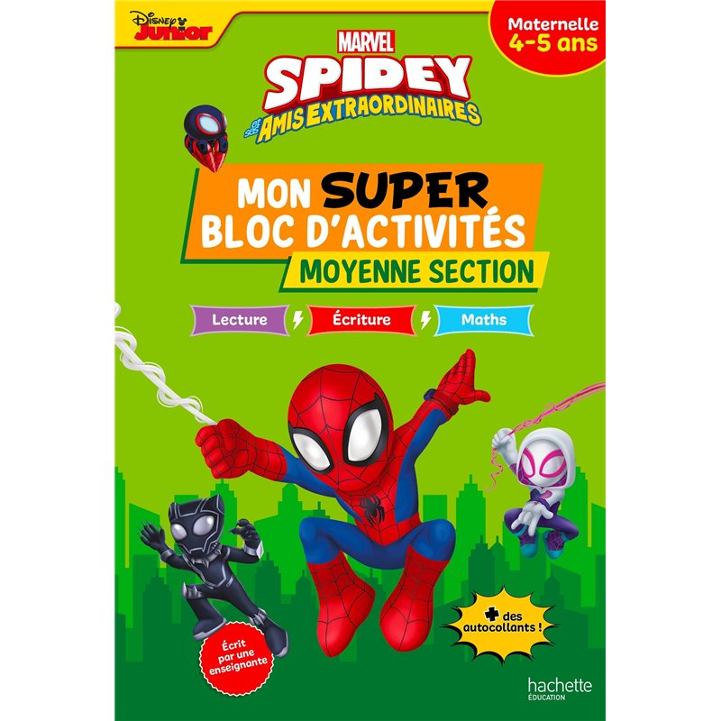 Disney Spidey et ses amis extraordinaires Mon super bloc d'activité...