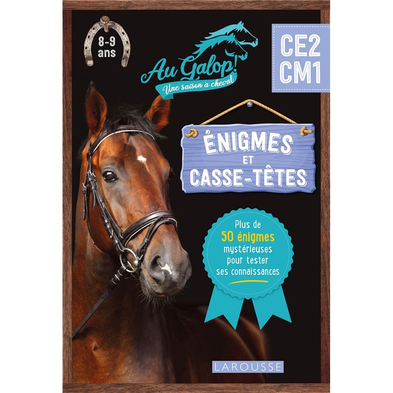 Enigmes et Casse-têtes Au Galop du CE2 au CM1 -Isleden