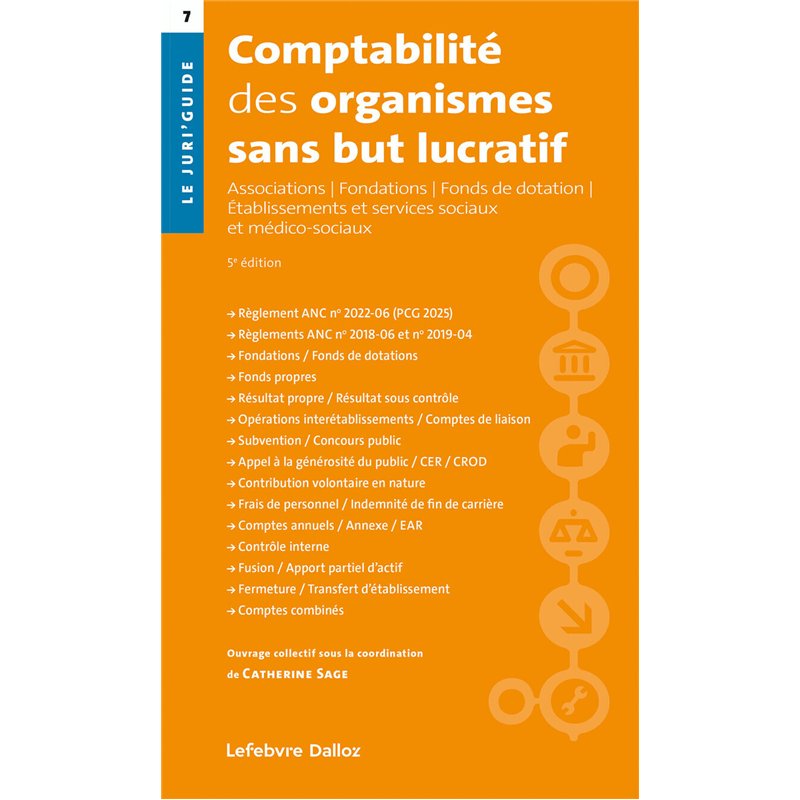 Comptabilité des organismes sans but lucratif. 5e éd. -Isleden