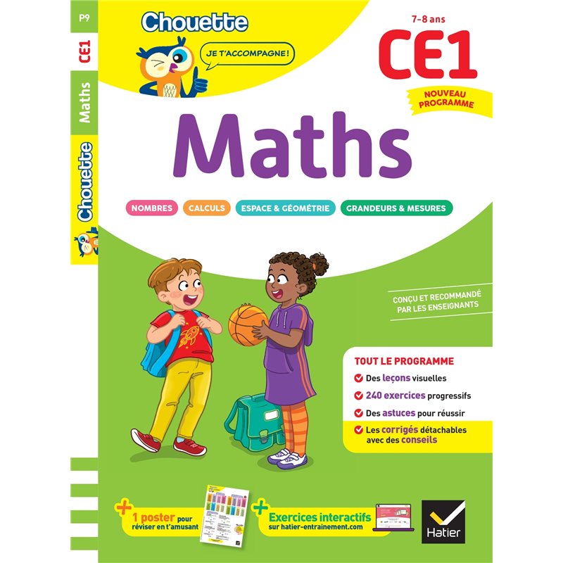 Maths CE1 - Cahier de soutien nouveau programme -Isleden