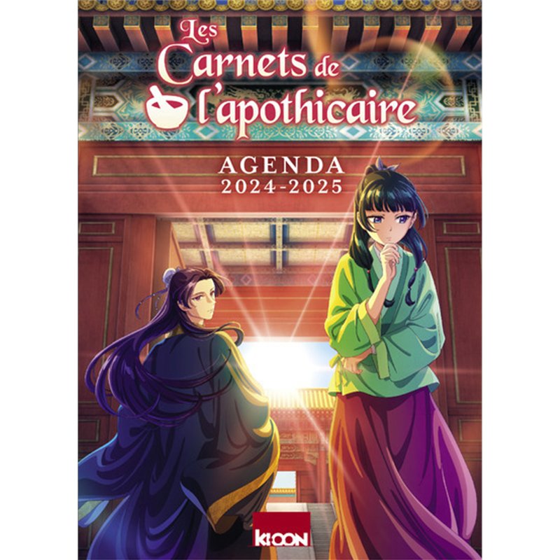 Agenda Les Carnets de l'apothicaire 2024-2025 -Isleden