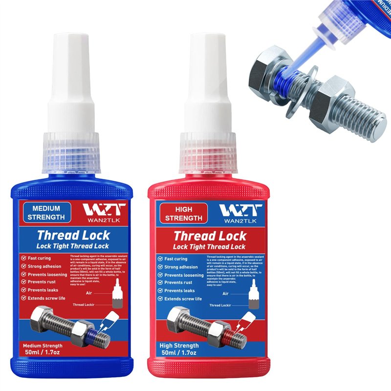 WAN2TLK Lot de 2 fusibles Locktight de 50 ml - Résistance mo | Isleden