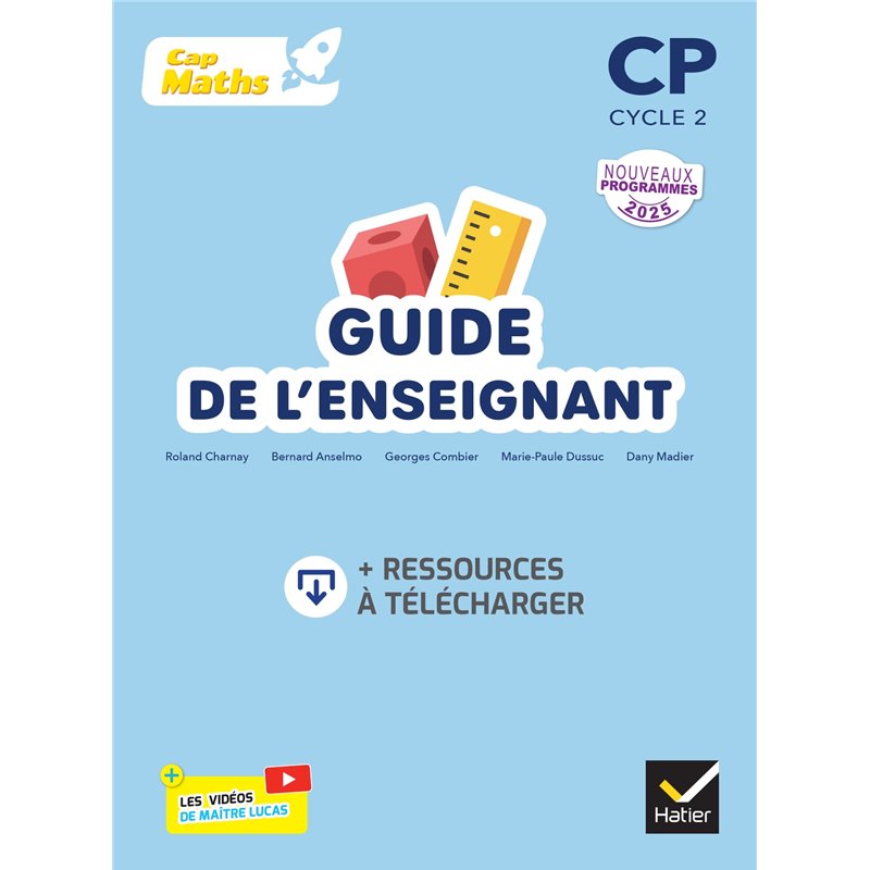 Cap Maths CP - Ed. 2025 - Guide pédagogique -Isleden