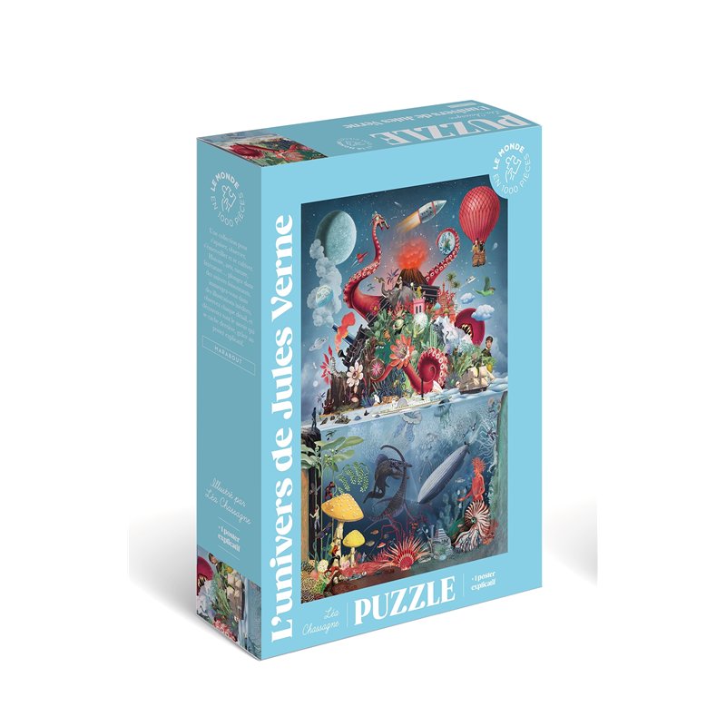 Puzzle L'univers de Jules Verne -Isleden