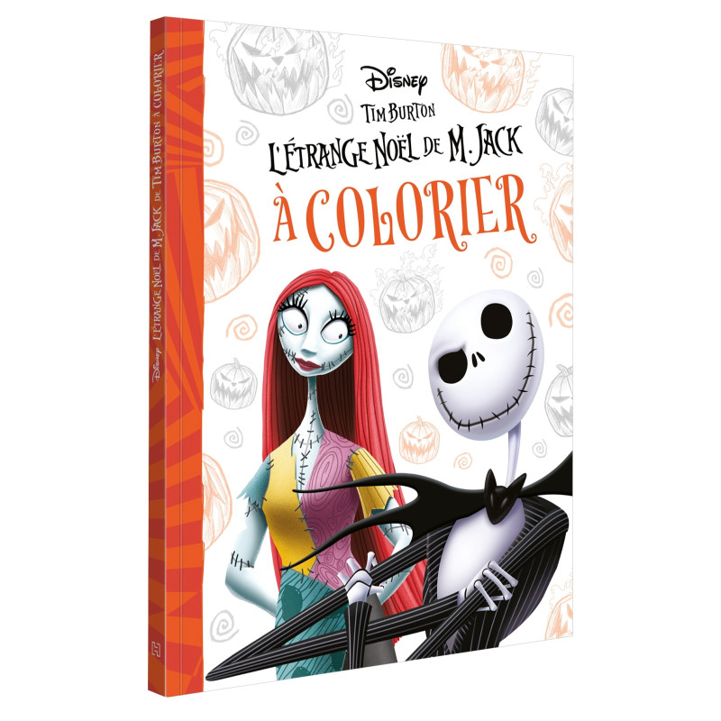 L'ÉTRANGE NOËL DE M. JACK à colorier - Disney -Isleden